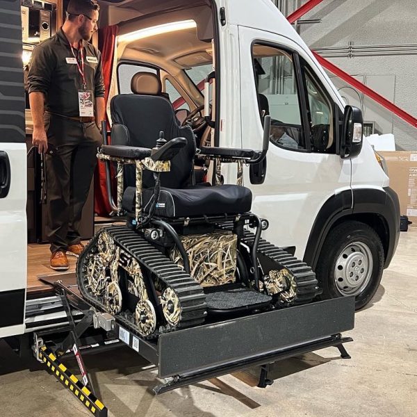 Wheelchair with Tracks for Hunting | TrackMaster Mobility